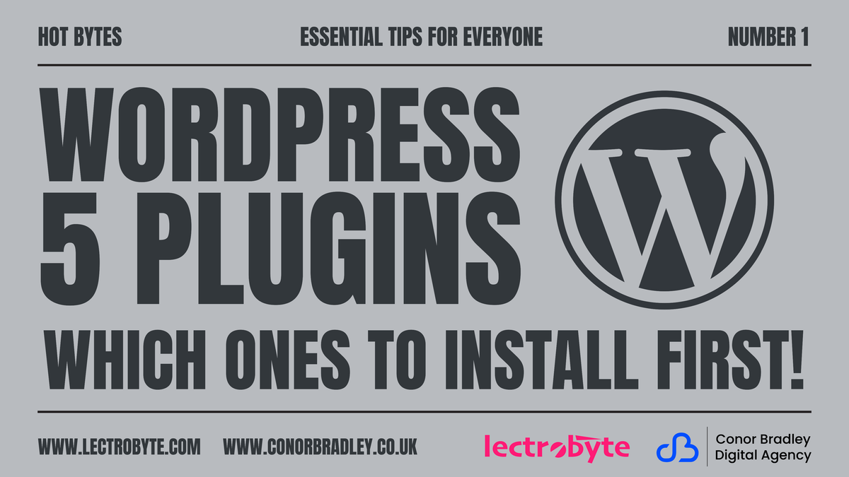 WordPress: 5 Plugins